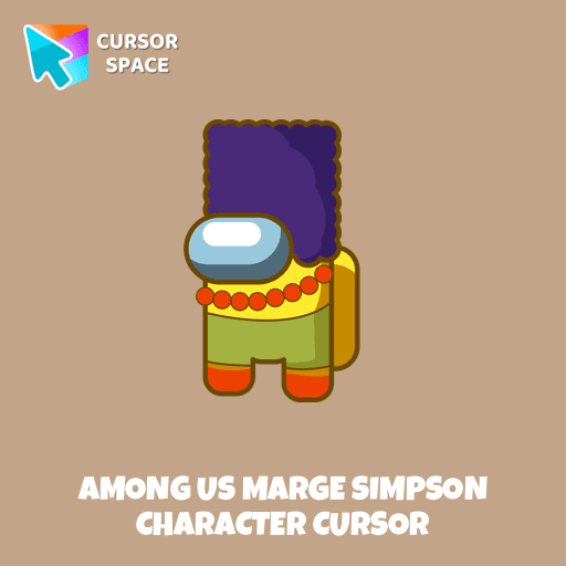 Among Us Marge Simpson Character Cursor - Cursor Pack | Cursor Space